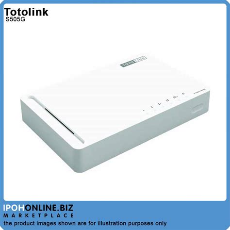 Totolink S505g 5 Port Gigabit 1000mbps Ethernet Switch