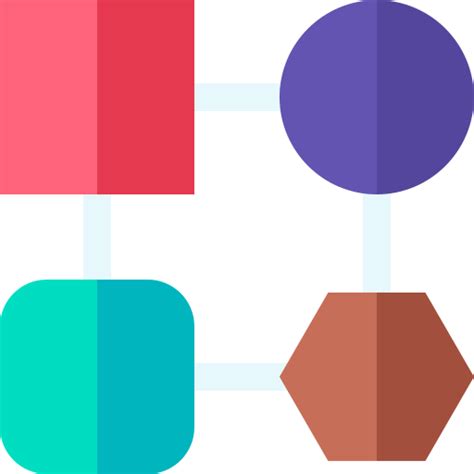 Model Basic Straight Flat Icon