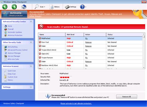 Remove Windows Safety Checkpoint Removal Guide