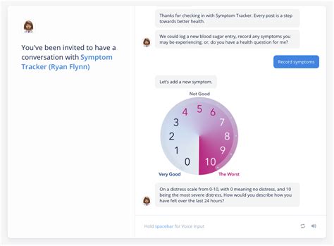 Voice Symptom Tracker Devpost Voice Symptom Tracker Devpost