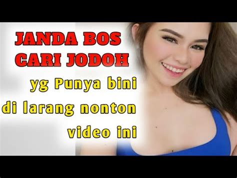 JANDA MUDA SEKSI YG PUNYA BINI DI LARANG NONTON , CARI DUDA YG SETIA JUJUR SEDERHANA - YouTube
