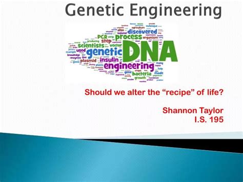 Ppt Genetic Engineering Powerpoint Presentation Free Download Id