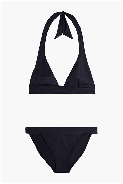 Iris And Ink Elise Triangle Bikini Shopstyle Two Piece Swimsuits