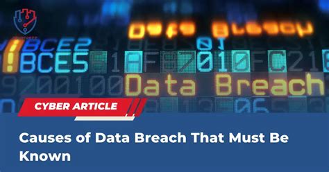 Causes Of Data Breach That Must Be Known Fourtrezz