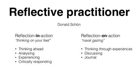 Donald Schön I Connecting Data To Information To Knowledge