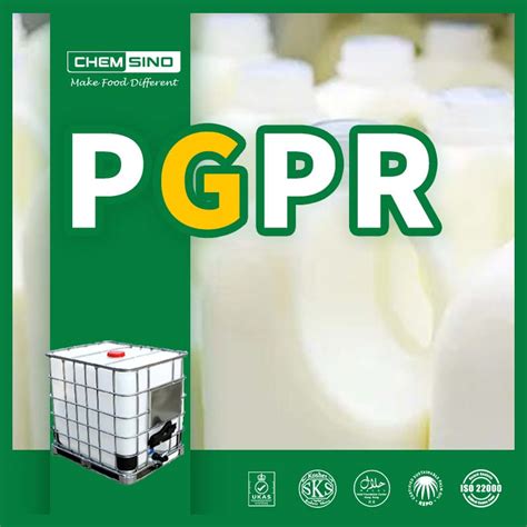 Pgpr Emulsifier Polyglycerol Polyricinoleate In Food Chemsino Food