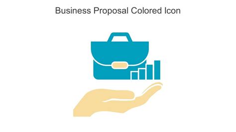 Business Proposal Colored Icon In Powerpoint Pptx Png And Editable Eps