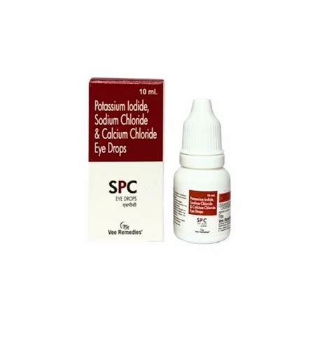 Potassium Iodide Calcium Chloride Eye Drops Packaging Size 10 Ml At
