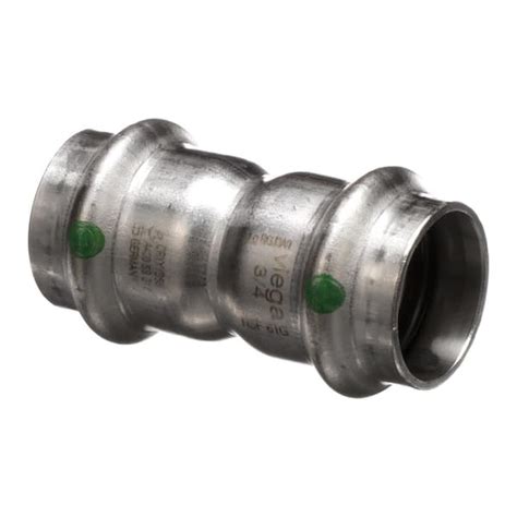 Reviews For Viega Propress 3 4 In Press 316 Stainless Steel Coupling