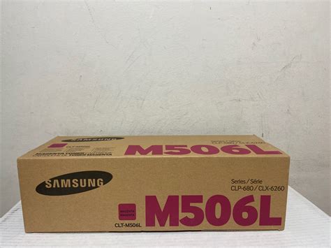 Genuine Samsung Clt M506l Magenta Seris Clp 680 Clx 6260 Ebay