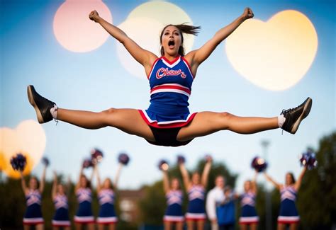 15 Cheerleader Exactly Captured Right Moment Stunning Photos That Define Precision