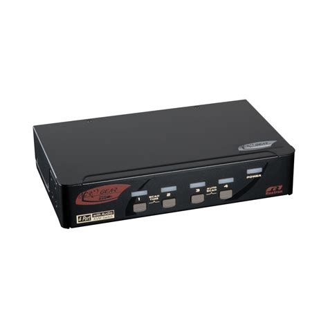 Rextron 4 Port Hdmi Kvm Switch With Usb And Audio Linkqage