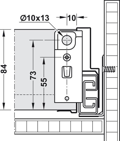 Drawer Side Runner System Grass Nova Pro Scala Drawer Side Height 90 Mm Load Bearing Capacity