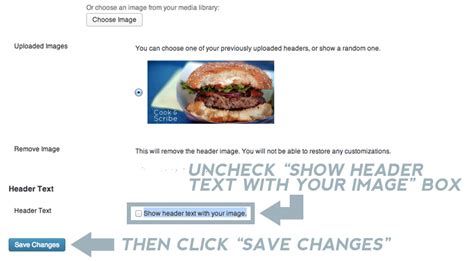 DIY Branding Part IV Uploading Your Header To Your Blog Hatch Scribe DIY Blog Setup