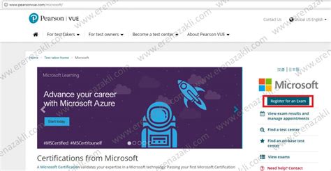 pearson vue microsoft sınav rezervasyon İşlemi nasıl yapılır