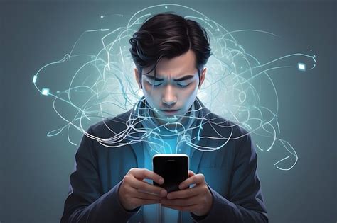 Premium Photo Smartphones Addiction Concept In The Modern Digital World