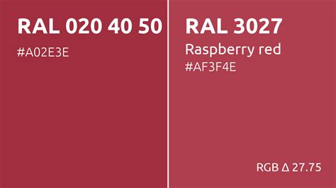 Ral Design Ral 030 40 60 Colour Shade Ral 000 095 Chart Ral