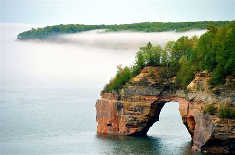 Hidden Wonders Of Michigans Upper Peninsula Sandstone Cliffs