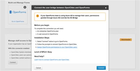 Use Openforms With Opencities Opencities
