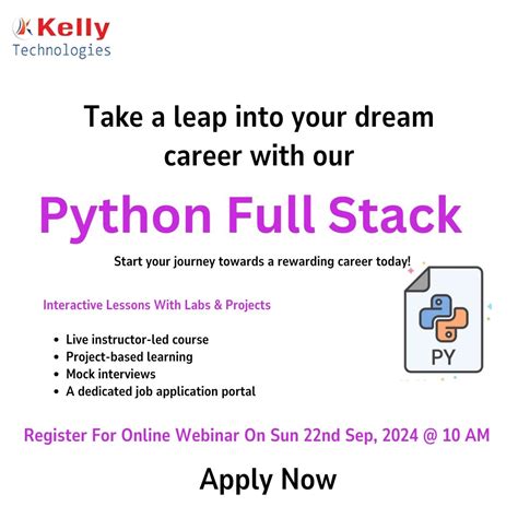Take A Leap Into Your Dream Career With Our Python Full Stack Radhika