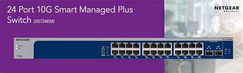Netgear Xs Em Port Gigabit Multi Gigabit Smart Managed Plus Switch With X G Sfp