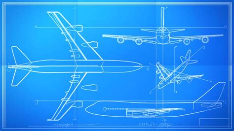 630 Airplane Technical Drawing Stock Videos And Royalty Free Footage