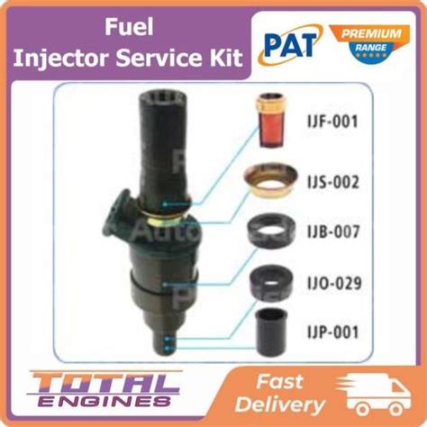 1x Pat Premium Fuel Injector Service Kit Fits Subaru Vortex Xt 18l