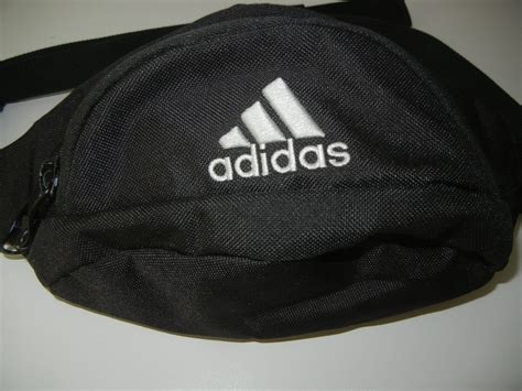 Adidas Classic Blackwhite Logo Athletic Fanny Pack S Gem