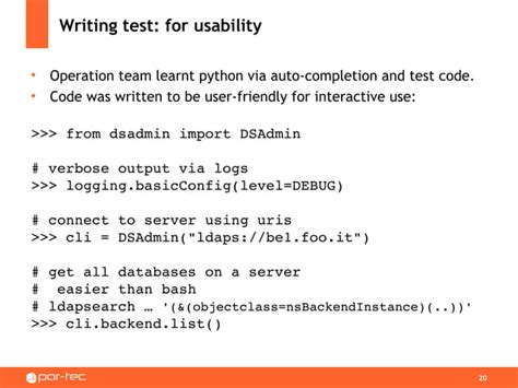 Test Drive Deployment With Python And Nosetest PPT