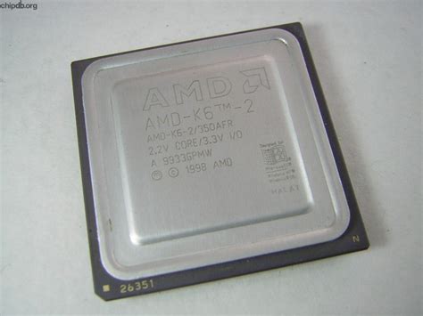 Amd K6 2 350 Amd Amd K6 2350afr