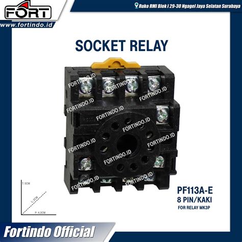 Socket Relay Pf113a E 11 Pin Socket Leg Mount For Mk3p Brand Fort Not Omron Shopee Malaysia