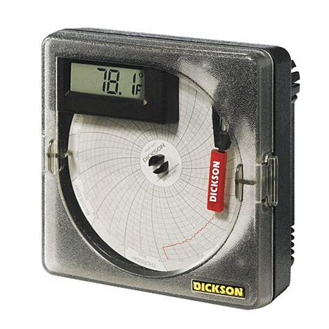 Dickson Circular Chart Recorders Temp°c Temp°f Circular Chart Recorder 3dpa7 Sl4100nist