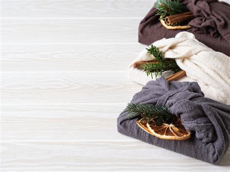 Premium Photo Eco Friendly Fabric Reusable Ts Packaging With Fir