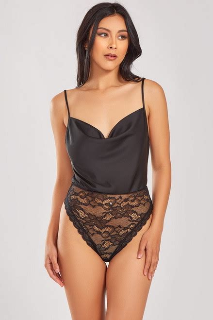 Black Lace Tibbie Lingerie Teddy Spicy Lingerie