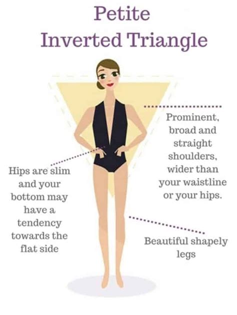 Cropped Petite Inverted Triangle