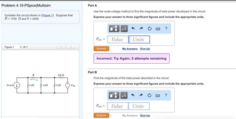 Solved Consider The Circuit Shown In Figure 1 Use The