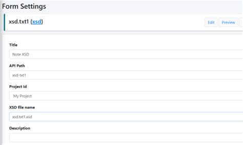 Visual XML Form Builder XML Forms