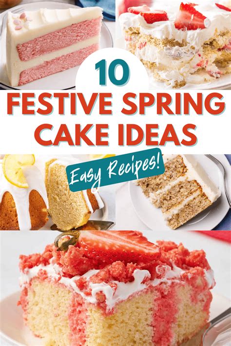 10 Festive Spring Cake Ideas All Things Mamma