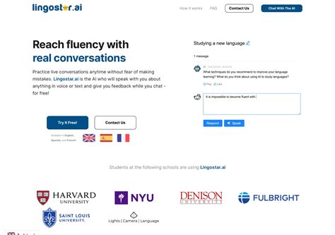 Lingostarai Real Language Learning Conversations With An Betalist