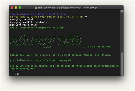 MacOS Mit Zsh Dank Dem Framework Oh My Zsh Eine Coole Sache Cyberdocs Playground