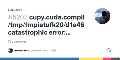 Cupy Cuda Compiler CompileException Tmp Tmpiatufk D A Dada A D C Ca A Db Cubin