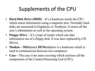 Inside The CPU PPTX