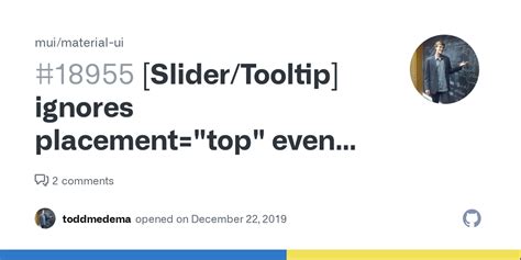 Slidertooltip Ignores Placementtop Even Though Theres Plenty Of