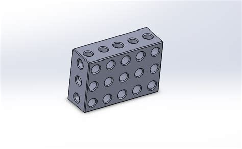 2 4 6 Block 3d Cad Model Library Grabcad