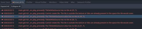 Why Do I Get This Error Rgodot