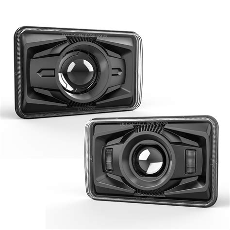 Loyo Led Truck Headlights 4x6 Led Rectangular Headlights For Chevrolet Chevy Ford Gmc Dodge