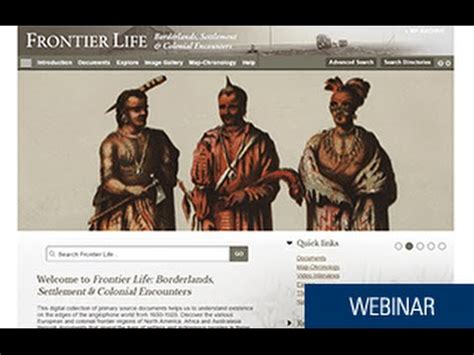 Frontier Life Digital Primary Sources