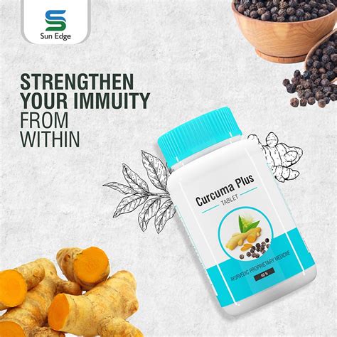Curcuma Plus Tablet 60 Nos Sunedge