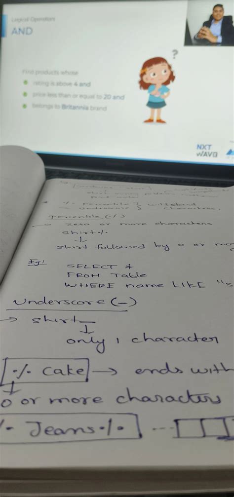 day2 sql sql dailylearnings day2 logicaloperators dataqueries… adithya atchyutanna