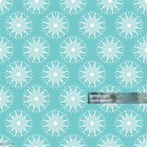 Seamless Snowflake Patterns High Res Vector Graphic Getty Images